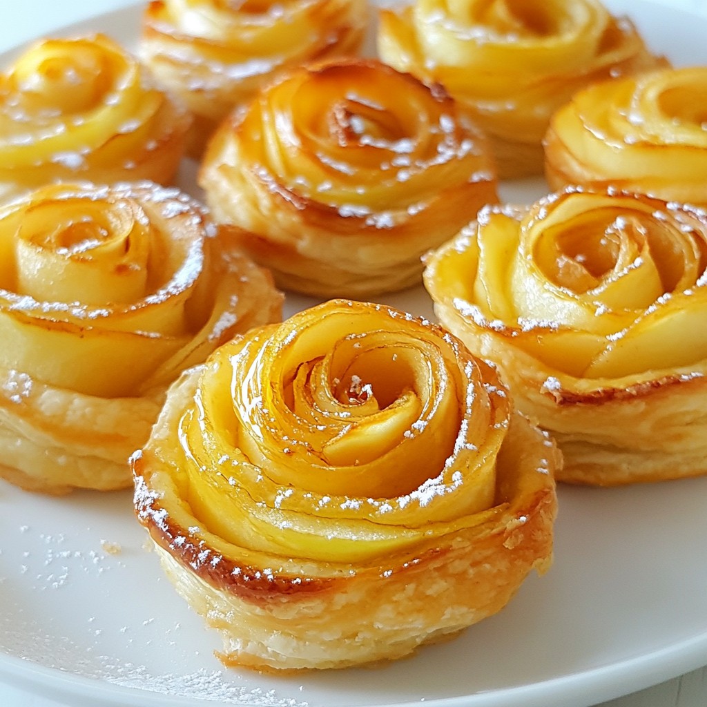Mini Apple Pie Roses Delightful and Easy Dessert Recipe - Recipe Website